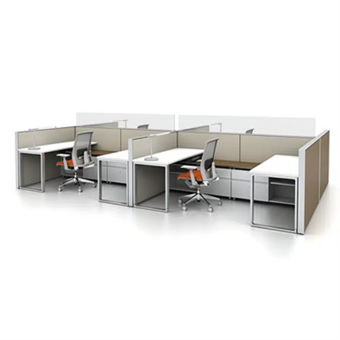 BIM objects - Free download! Haworth - Idea Starter 118 - Design Intent ...