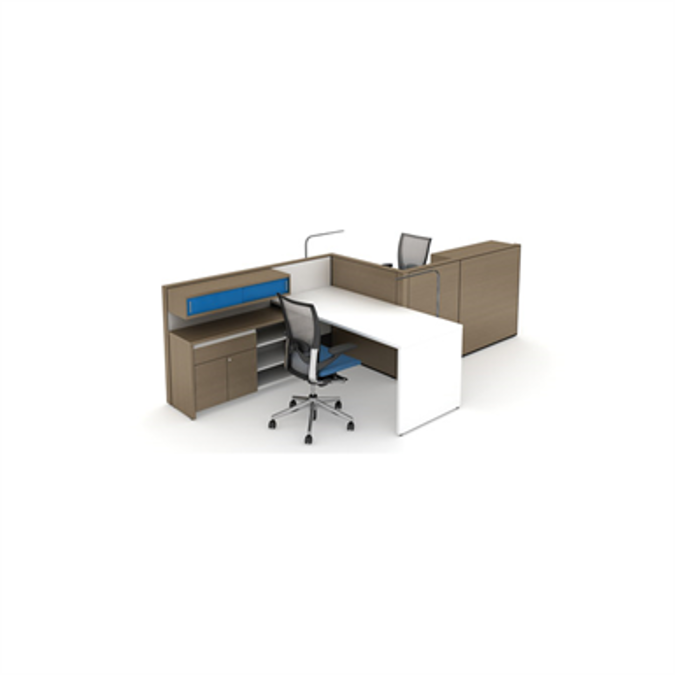 BIM objects - Free download! Haworth - Idea Starter 24 - Design Intent ...