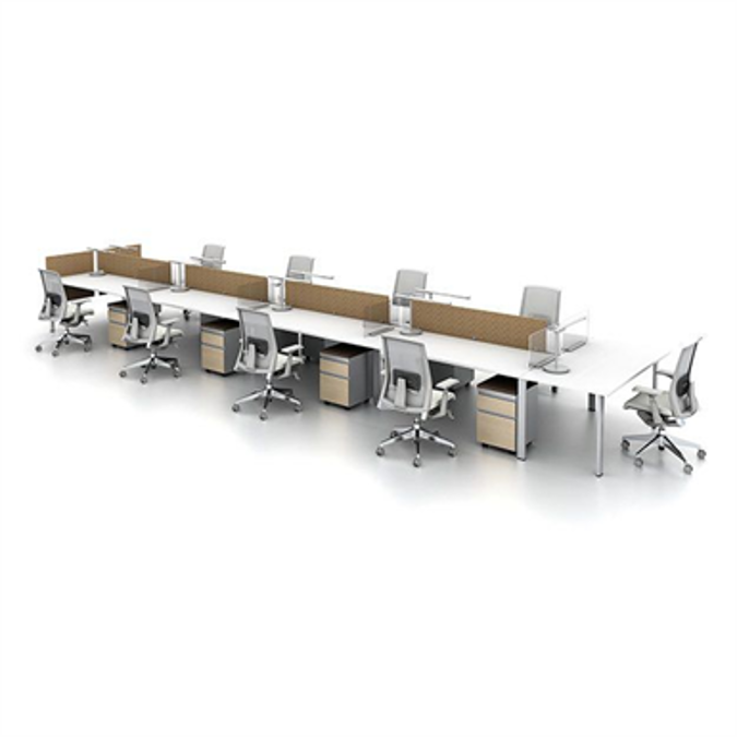 BIM objects - Free download! Haworth - Idea Starter 137 - Design Intent ...