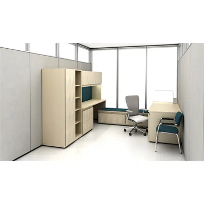 BIM objects - Free download! Haworth - Idea Starter 51 - Design Intent ...