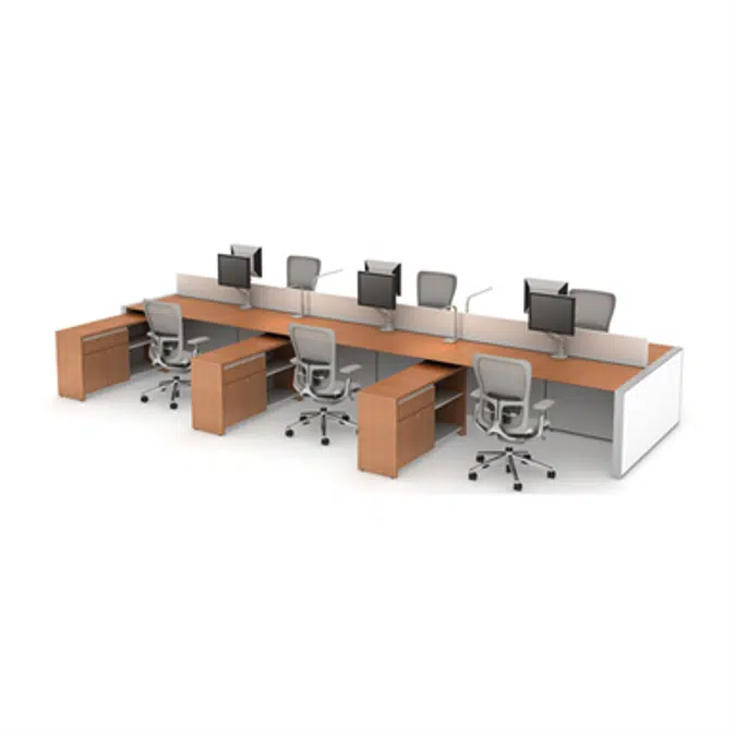 BIM objects - Free download! Haworth - Idea Starter 12 - Design Intent ...