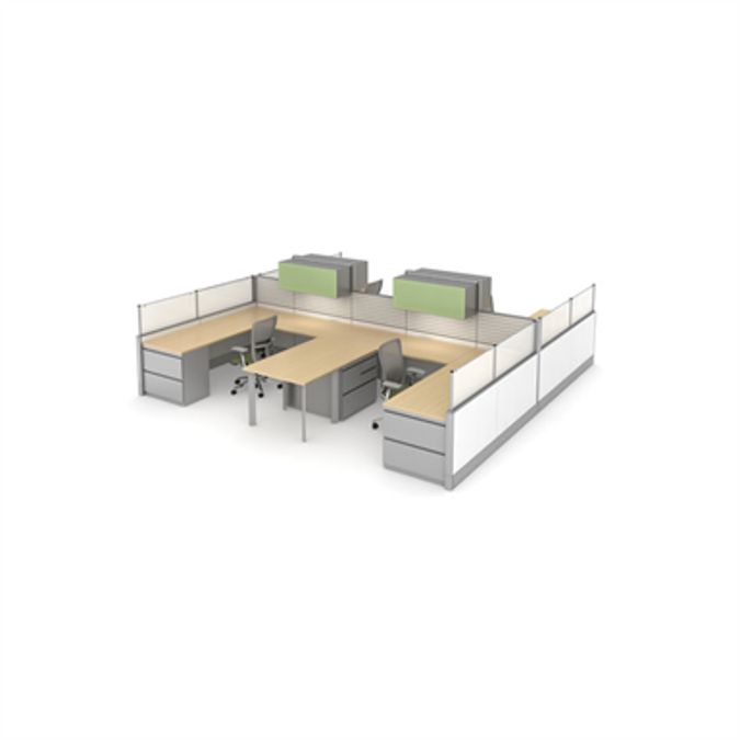 BIM objects - Free download! Haworth - Idea Starter 19 - Design Intent ...