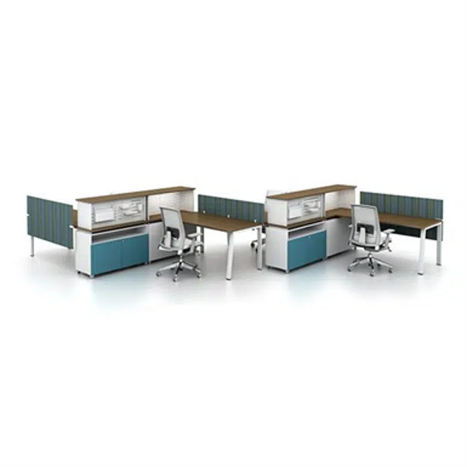 BIM objects - Free download! Haworth - Idea Starter 110 - Design Intent ...