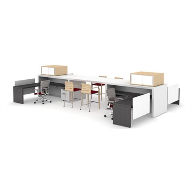BIM objects - Free download! Haworth - Idea Starter 27 - Design Intent ...