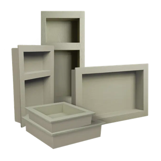 BIM objects - Free download! HYDRO BAN® Preformed Niche | BIMobject