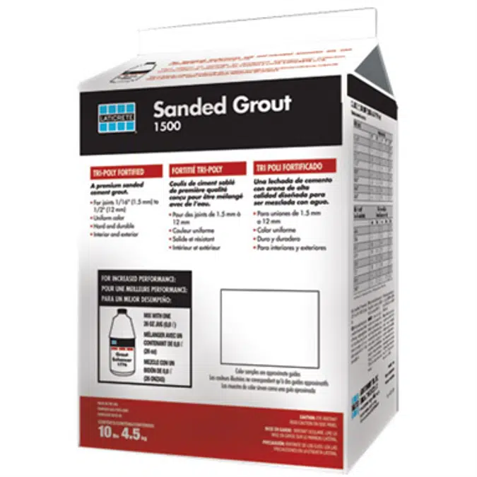 BIM objects - Free download! 1500 Sanded Grout | BIMobject