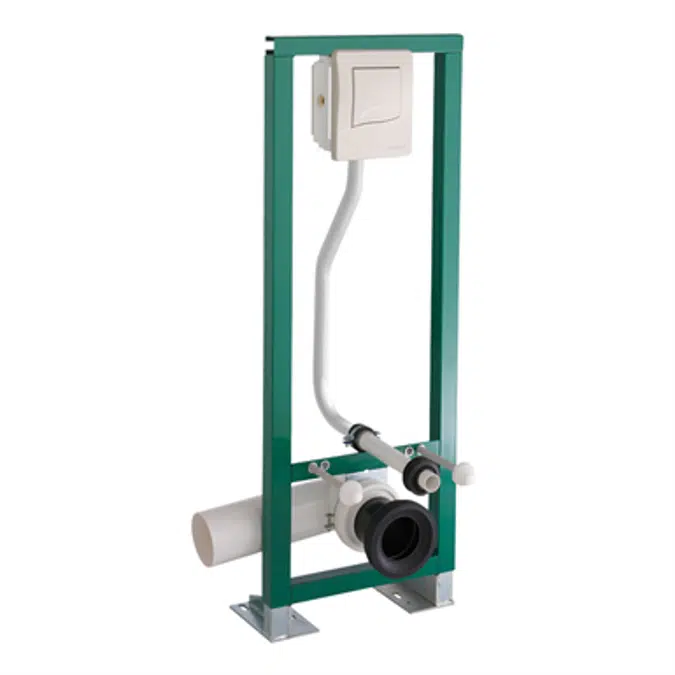 BIM objects - Free download! 18546 PRESTO Floor Mounted Frame WC plus ...