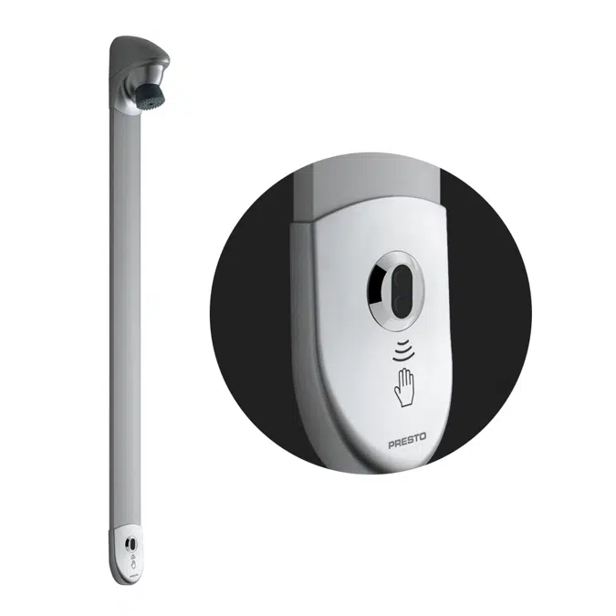 BIM objects - Free download! 27470 - SHOWER - DL 400 E SENSOR - Single ...