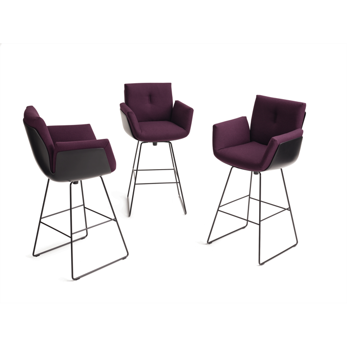 BIM objects - Free download! Alvo Bar stool | BIMobject