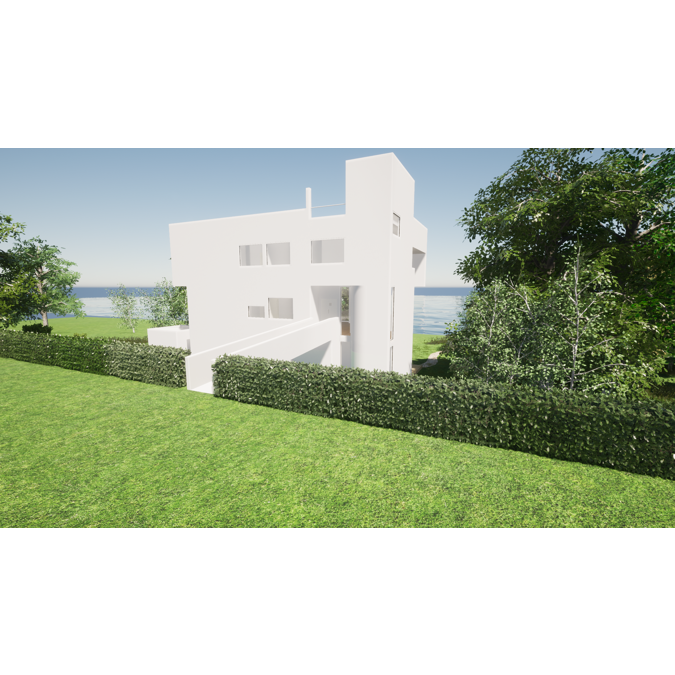 BIM objects - Free download! Richard Meier Smith House | BIMobject