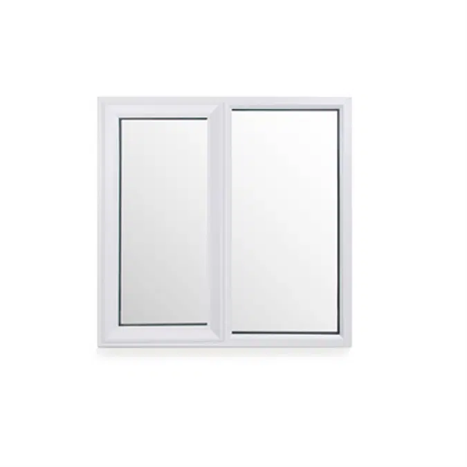BIM objects - Free download! VEKA Matrix 70 Side Hung Next to Fixed ...