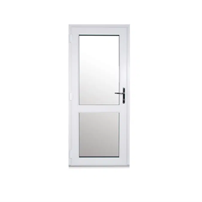 BIM objects - Free download! VEKA Matrix 70 Single Doorset | BIMobject