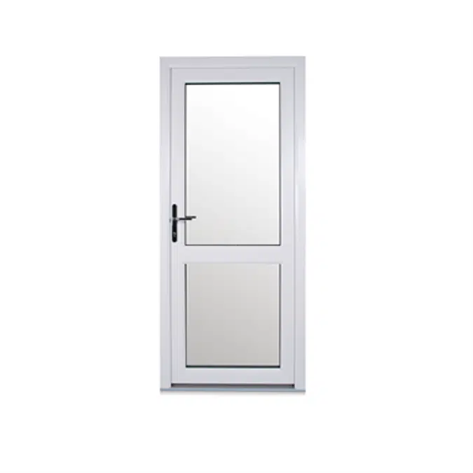 BIM objects - Free download! VEKA Matrix 70 Single Doorset | BIMobject