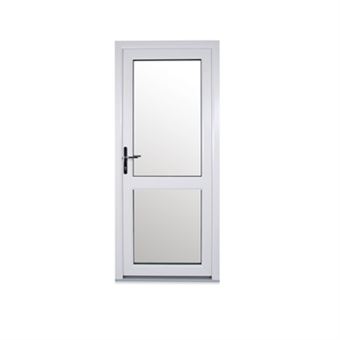 BIM objects - Free download! VEKA Matrix 70 Single Doorset | BIMobject