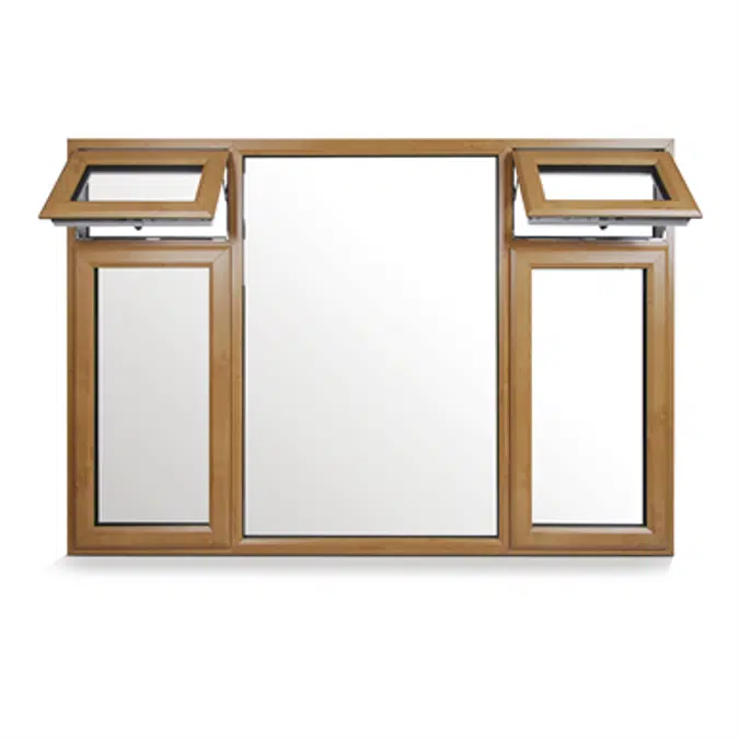 BIM objects - Free download! VEKA Matrix 70 Side Hung Multilight ...