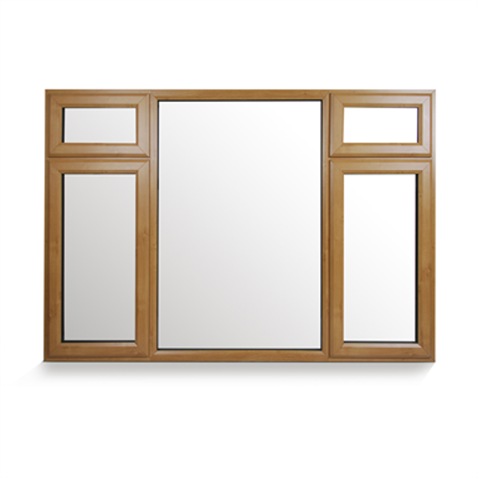 BIM-objekter – gratis download! VEKA Matrix 70 Side Hung Multilight ...