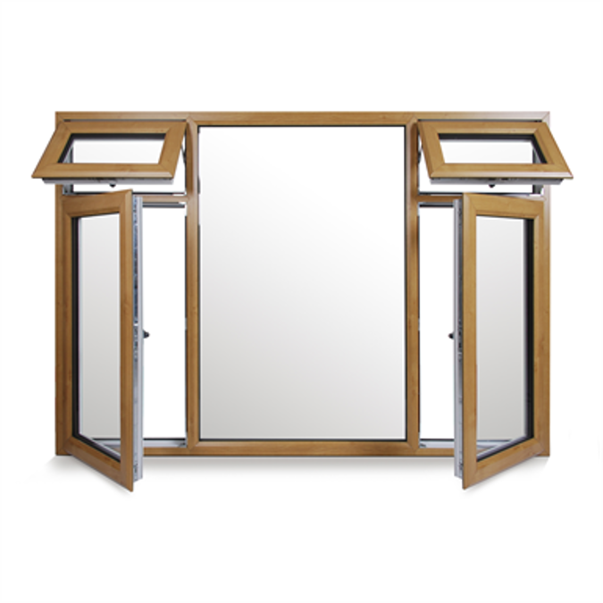 BIM objects - Free download! VEKA Matrix 70 Side Hung Multilight ...