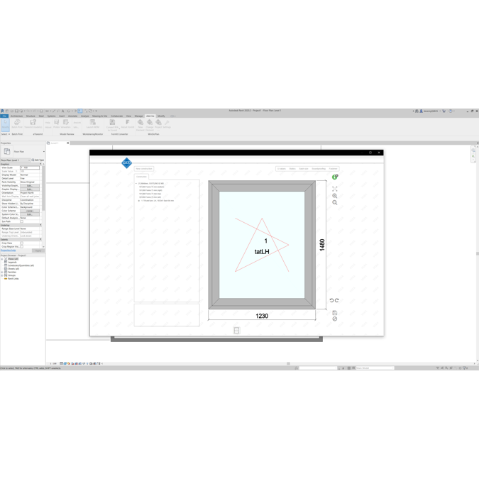 BIM objects - Free download! Revit Plugin - WinDoPlan - VEKA window ...
