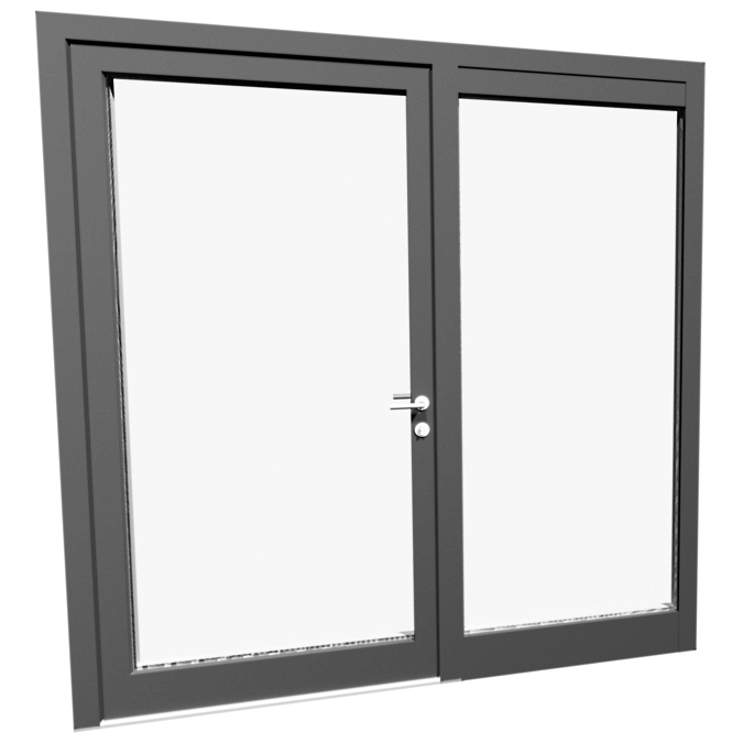 BIM 对象 - 免费下载！ Door single ALU Internorm AT500 | BIMobject