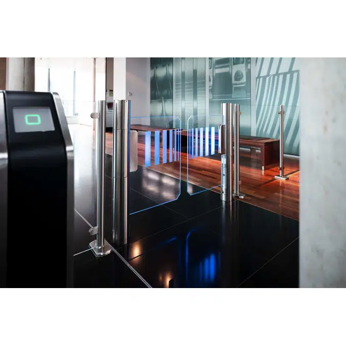 BIM objects - Free download! Access gate - Galaxyport | BIMobject