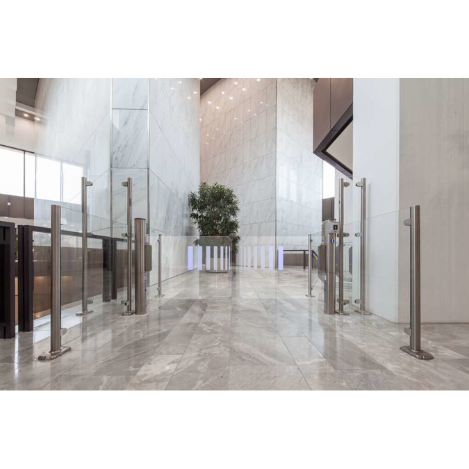 BIM objects - Free download! Access gate - Galaxyport | BIMobject