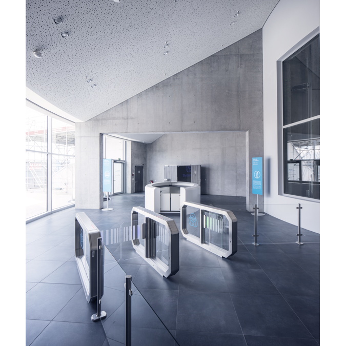 BIM objects - Free download! Access gate - Galaxy Gate 1.1 | BIMobject