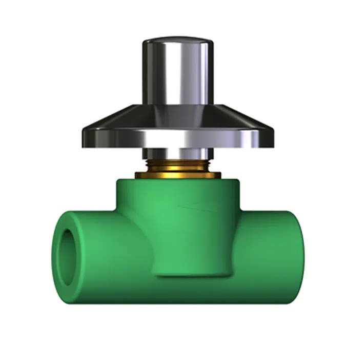 BIM objects - Free download! Shut-off valve closed cap (CP) - Fusio ...