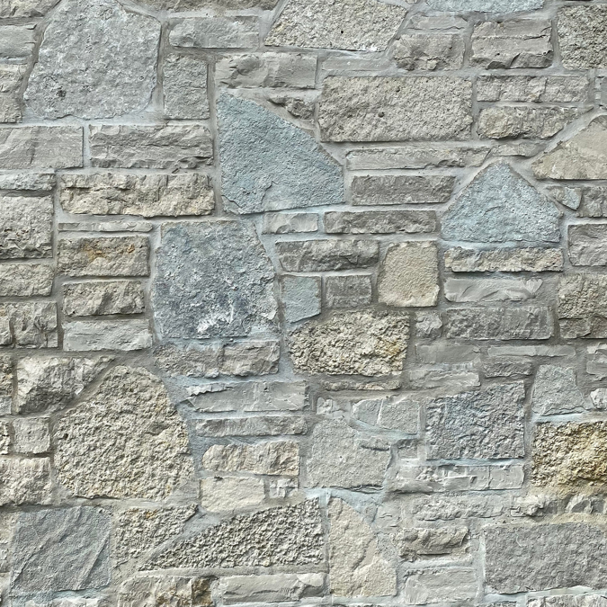BIM objects - Free download! Rustic Rubble - Natural Stone Veneer ...