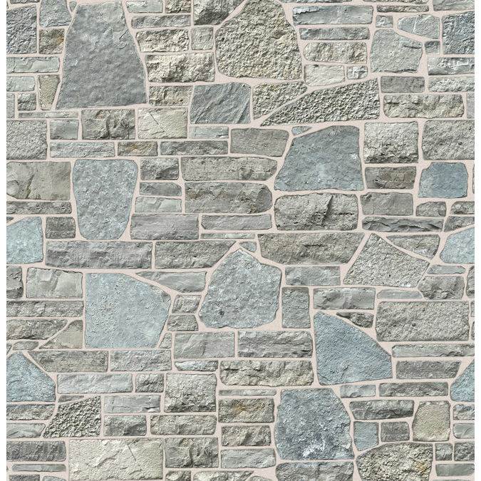 BIM objects - Free download! Rustic Rubble - Natural Stone Veneer ...