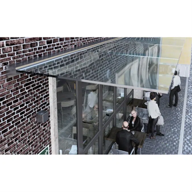 BIM objects - Free download! Canopies Linea Maxi | BIMobject