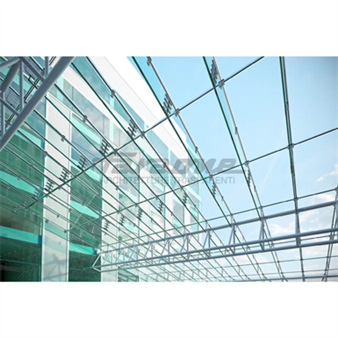 BIM objects - Free download! KLIMA - Facade - with stratified glass ...