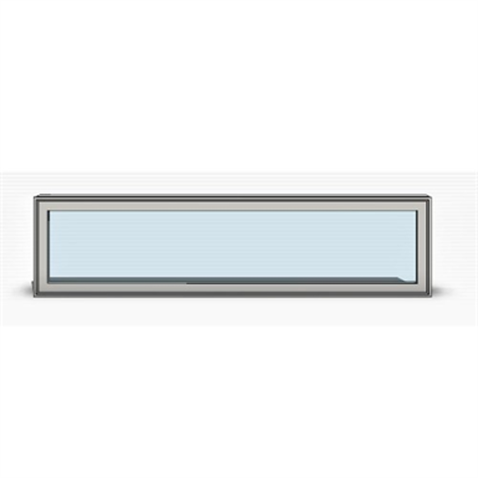 BIM objects - Free download! 1100 Series - Single Hung - Transom ...