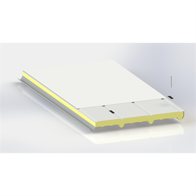 BIM-objecten – gratis downloaden! PIR Insulated roof panel Ondatherm ...