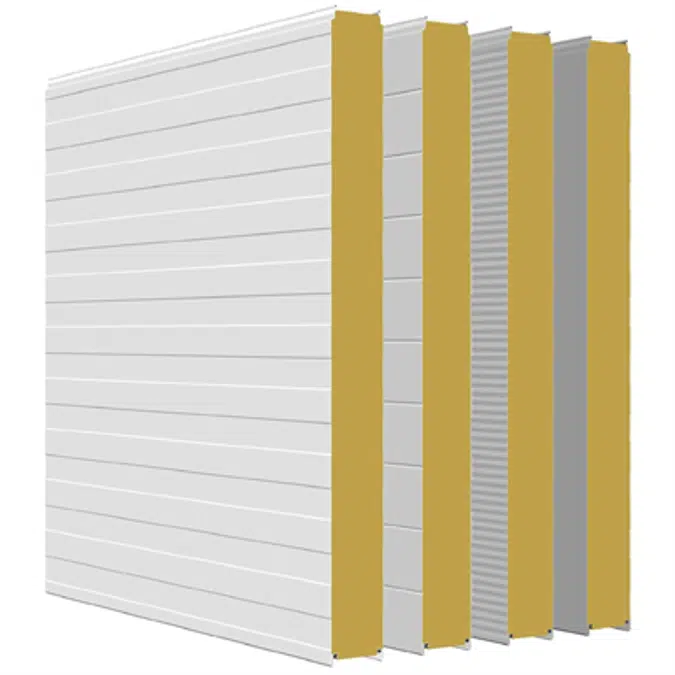 BIM objects - Free download! Mineral Wool Insulated Panel Promistyl® V ...