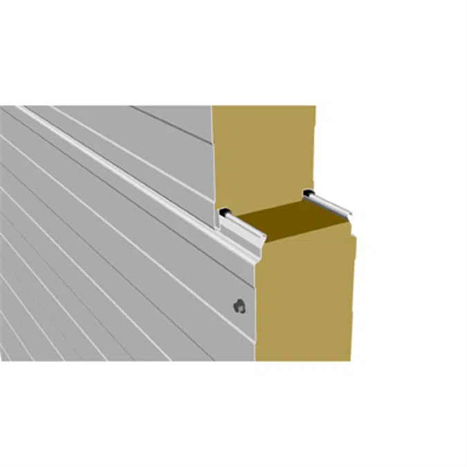 BIM objects - Free download! Mineral Wool Insulated Panel Promistyl® V ...