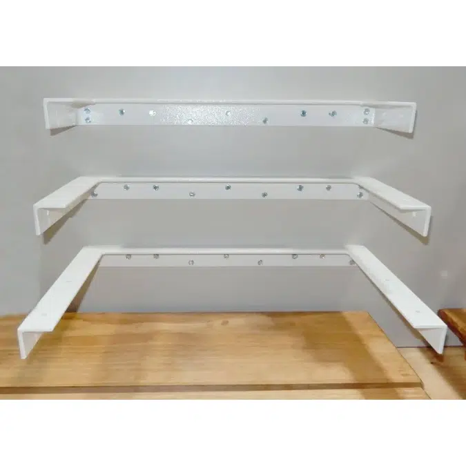 BIM objects - Free download! Hidden Shelf Brackets | BIMobject