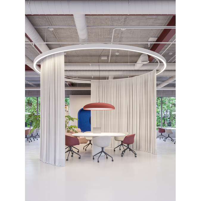 BIM objects - Free download! Dawn Suspended - Morning light | BIMobject