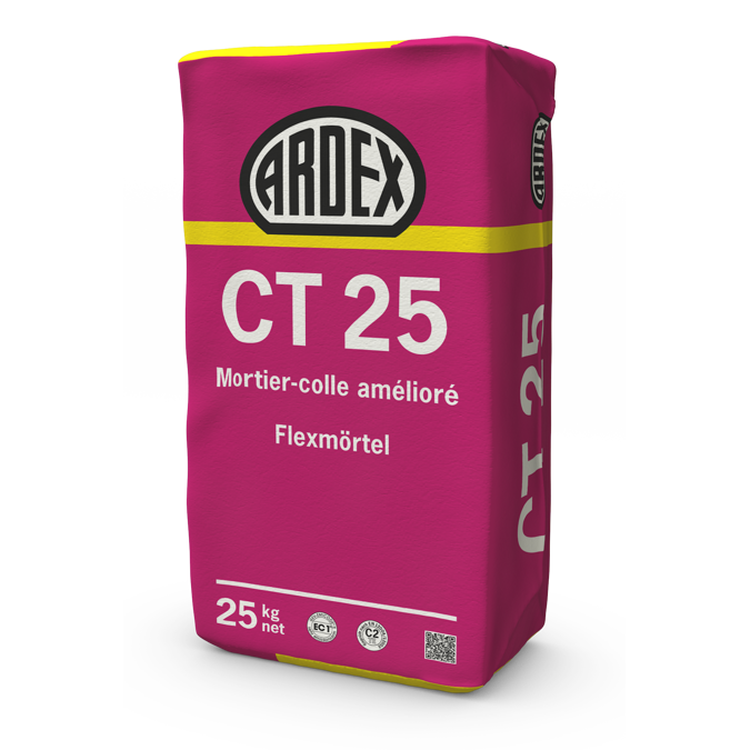 BIM objects - Free download! ARDEX CT 25 - Improved adhesive mortar (C2 ...