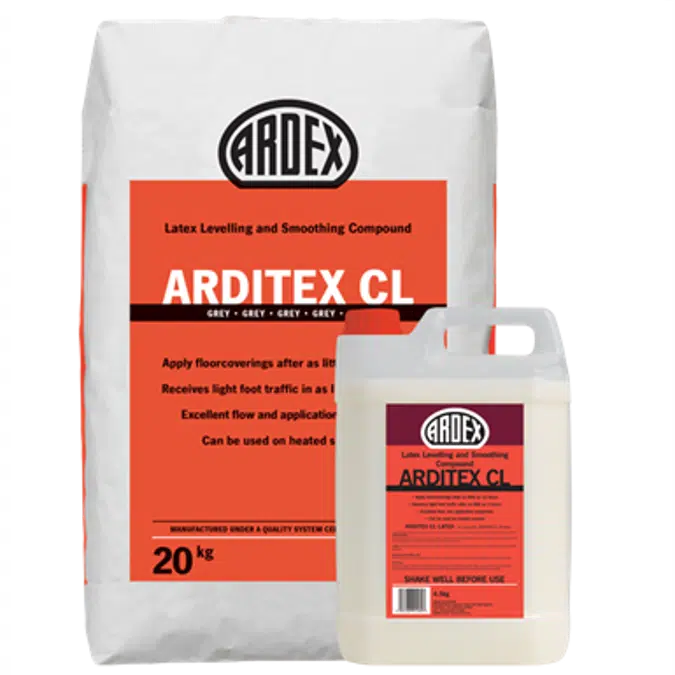 BIM objects - Free download! ARDEX Arditex CL Latex Levelling and ...