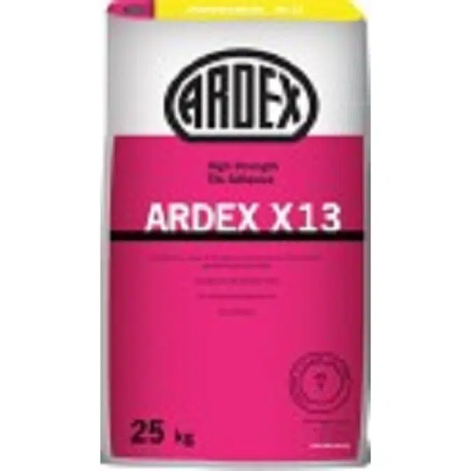 BIM objects - Free download! ARDEX X 13 High Strength Tile Adhesive ...