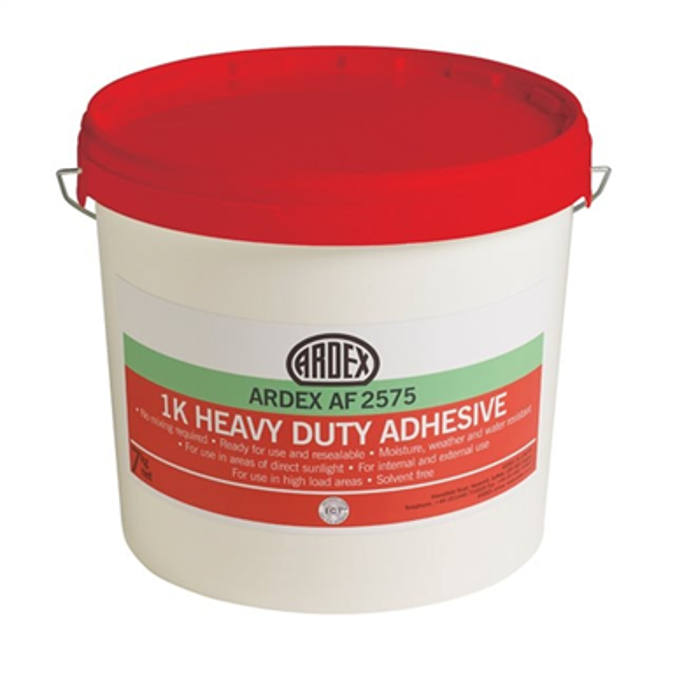 BIM objekty – zdarma ke stažení! ARDEX AF 2575 - Heavy Duty Adhesive - One Component | BIMobject