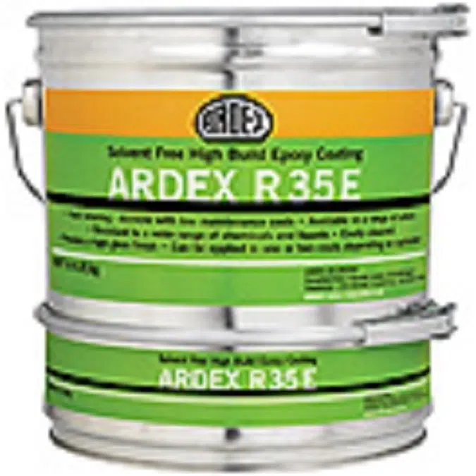 BIM objects - Free download! ARDEX R 35 E - Solvent-Free Epoxy Coating ...