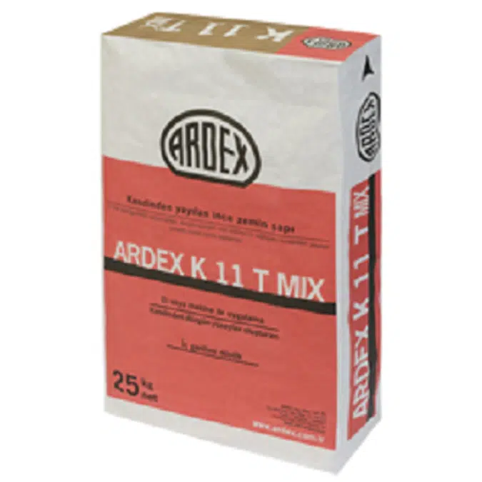 Objetos BIM - ¡Descarga gratis! ARDEX K 11T MIX - Self-leveling Floor Screed | BIMobject