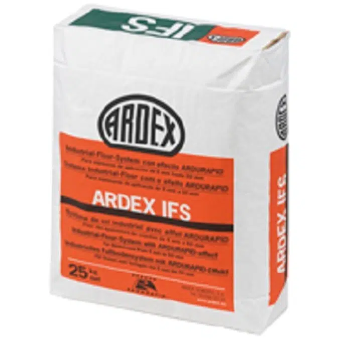 BIM objects - Free download! ARDEX IFS - Self-leveling mortar for the ...