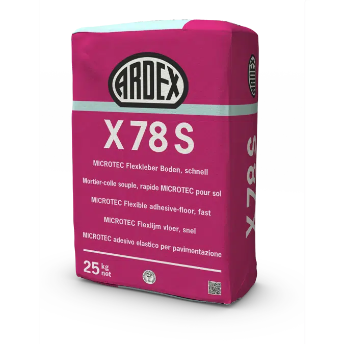 Objetos BIM - ¡Descarga gratis! ARDEX X 78 S™ Ultra Rapid Setting ...
