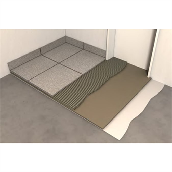 BIM objects - Free download! ARDEX System - Installation of Natural ...