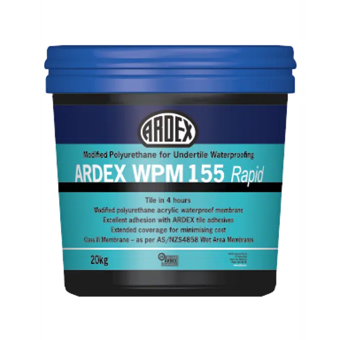 BIM objects - Free download! ARDEX WPM 155 RAPID - Modified ...