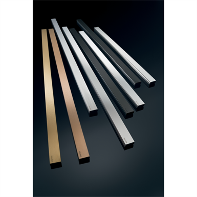 BIM objects - Free download! Shower channels CeraLine Nano W 500-1200 ...