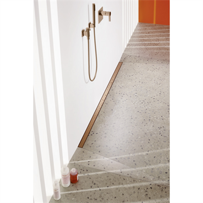 BIM objects - Free download! Shower channels CeraLine Nano W 500-1200 ...