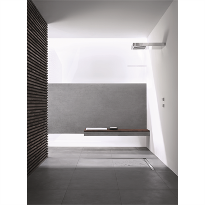 BIM objects - Free download! Shower channels CeraLine F 500-1200 mm, DN ...